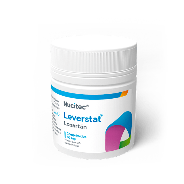 LOSARTAN 50MG 30TAB LEVERSTAT NUCITEC - Flosamed