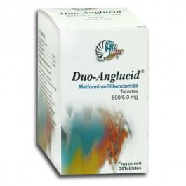METFORMINA/GLIB 500/5MG 30TAB DUO-ANGLUCID COLLINS - Flosamed