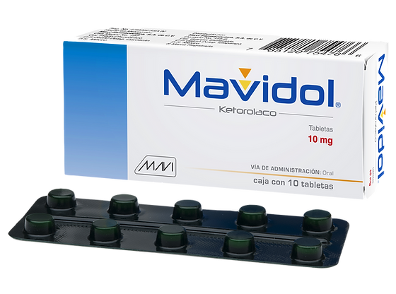 KETOROLACO 10MG 10TAB MAVIDOL MAVI - Flosamed