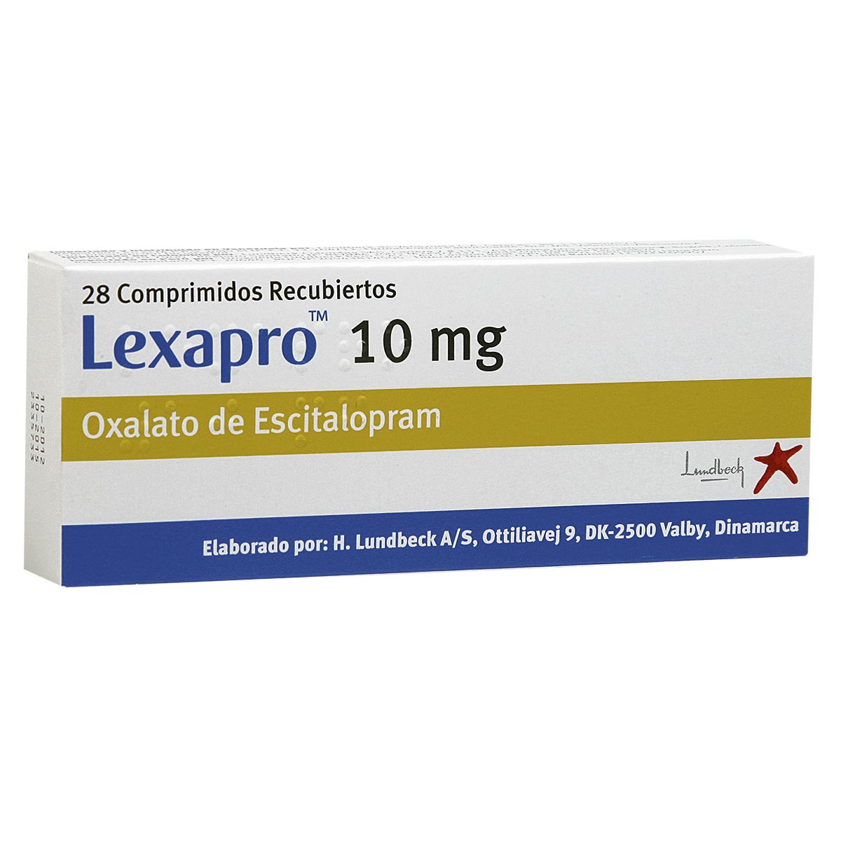 LEXAPRO 10MG 28 TAB - Flosamed