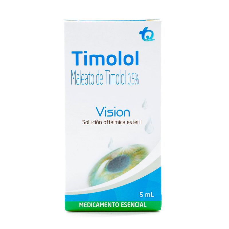 TIMOLOL SOL. OFT. 5ML (MICROMEX) - Flosamed