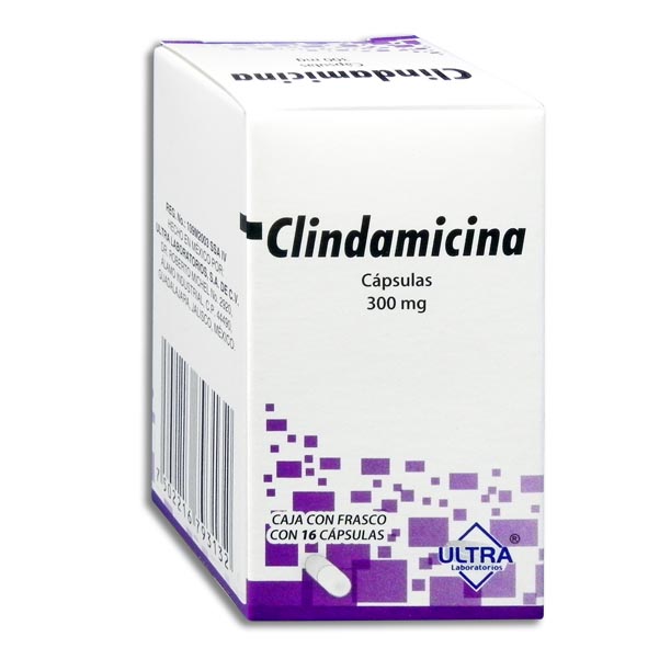 CLINDAMICINA 300MG 16CAP ULTRA ULTRA - Flosamed