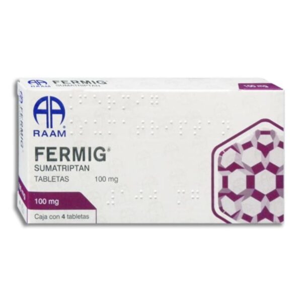 SUMATRIPTAN 100MG 4TAB FERMIG RAAM - Flosamed