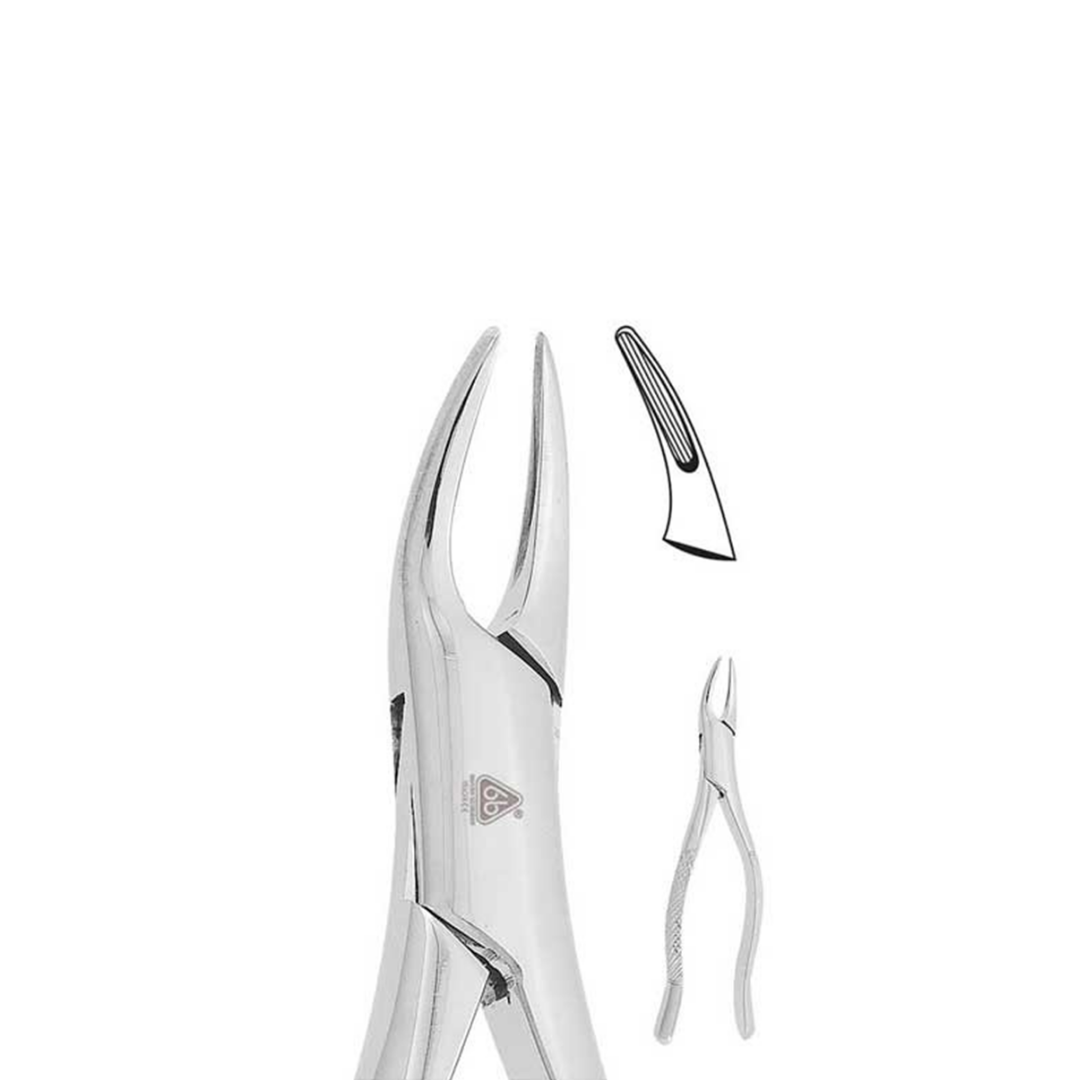 FORCEP ADULTO 69 P/INCISIVOS Y RAICES SUP. 6B - Flosamed