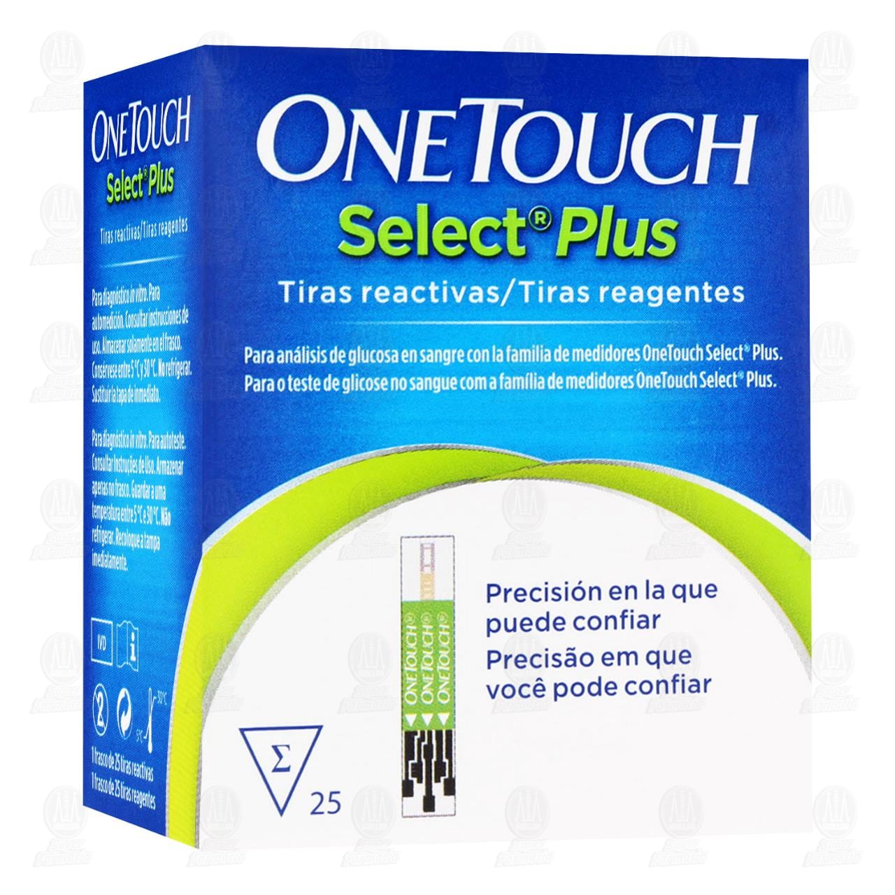 ONE TOUCH SELECT PLUS TIRAS REACT C/25 PZAS - Flosamed
