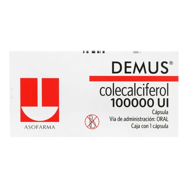 DEMUS 100000UI 1 CAP ASOFARMA - Flosamed