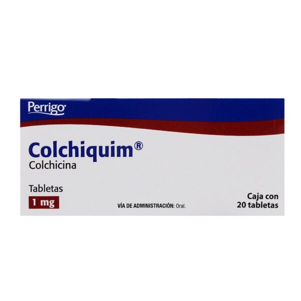 COLCHICINA 1MG 20TAB COLCHIQUIM - Flosamed