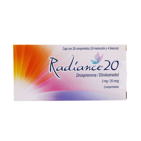 RADIANCE 20 3/20MG 28 CPR LIOMONT - Flosamed