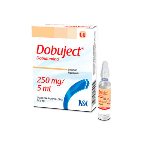 DOBUJECT 250MG/5ML CAJA 5AMP PISA - Flosamed