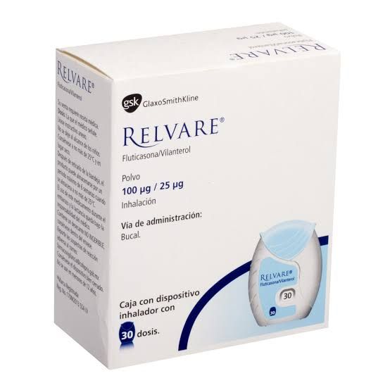 RELVARE 100/25MCG INH 30DOSIS - Flosamed