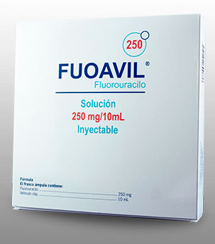 FLUOROURACILO SOL INY 250MG/10ML FUOAVIL - Flosamed