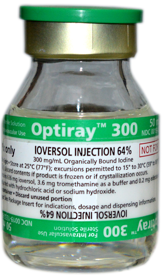 OPTIRAY 300/50ML MEDIOS DE CONTRASTE - Flosamed