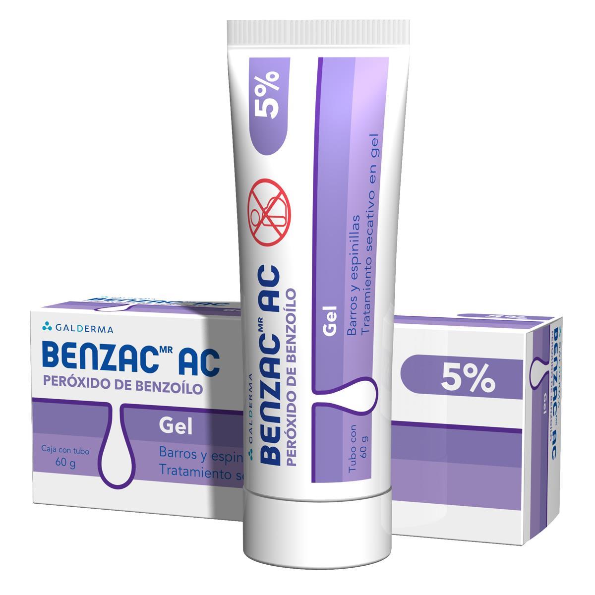 BENZAC-A-C GEL 5% TB 60 GALDERMA - Flosamed