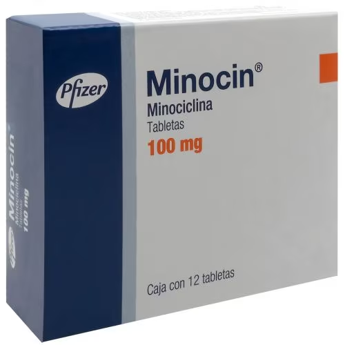 MINOCIN 100 MG 12 TAB - Flosamed