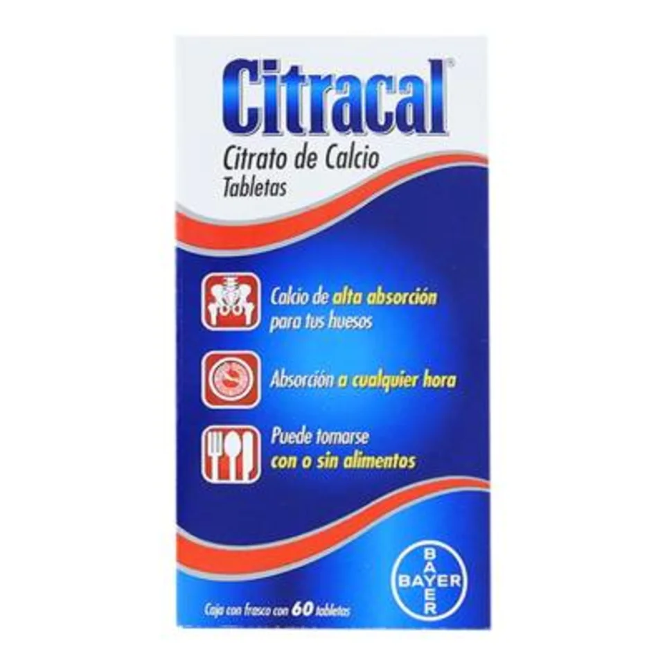 CITRACAL 950 MG C/60 TAB - Flosamed