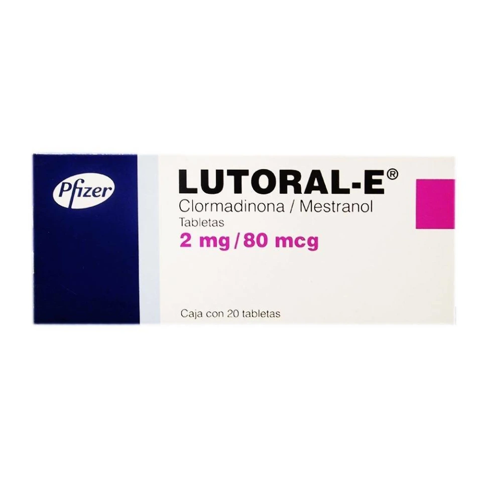 LUTORAL E 2MG/80MCG 20 TAB - Flosamed
