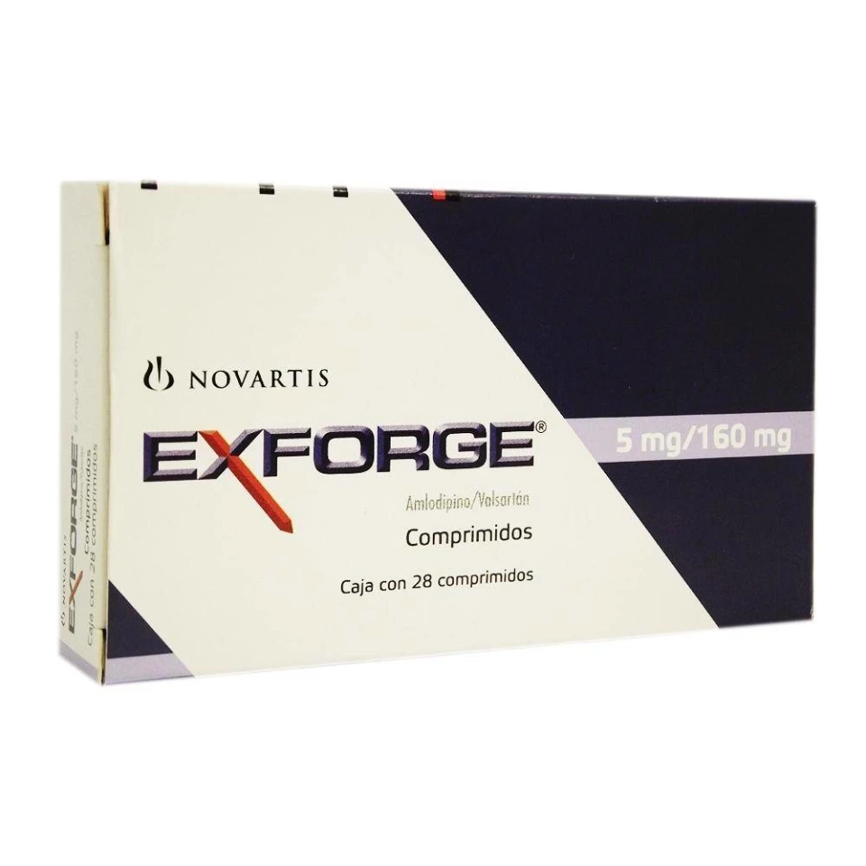 EXFORGE 5/160 MG 28 CPR - Flosamed