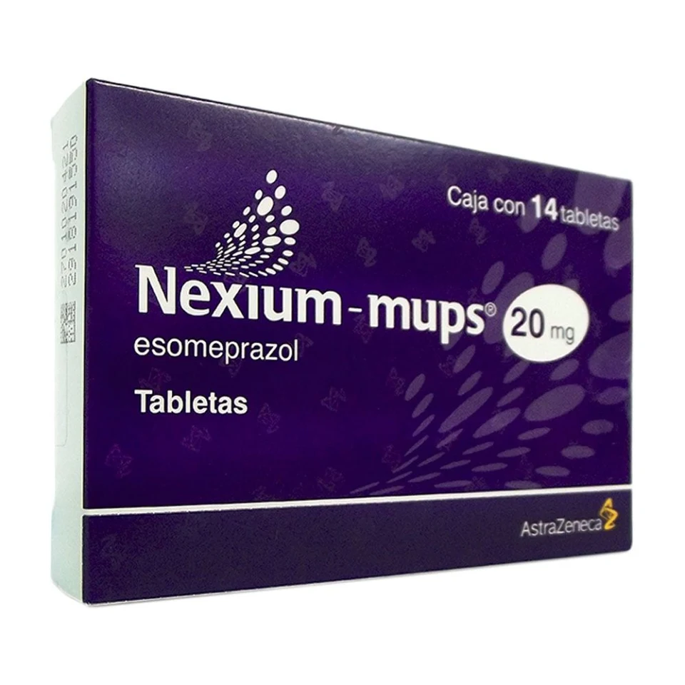NEXIUM-MUPS 20 MG 14 TAB - Flosamed