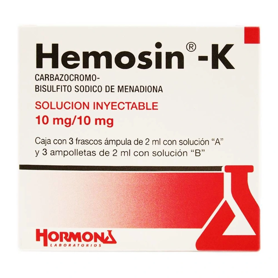 HEMOSIN K IM 10/10MG 3 AMP HORMONA - Flosamed