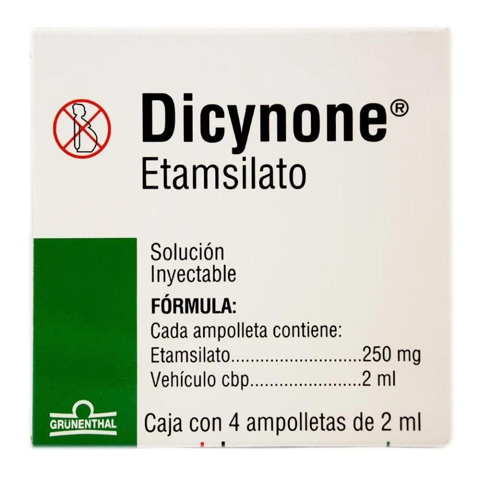DICYNONE 250MG/2ML 4AMP 2ML GRUNENTHAL - Flosamed