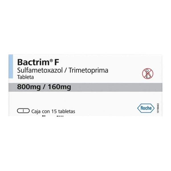 BACTRIM F 800/160MG 15TAB ROCHE - Flosamed