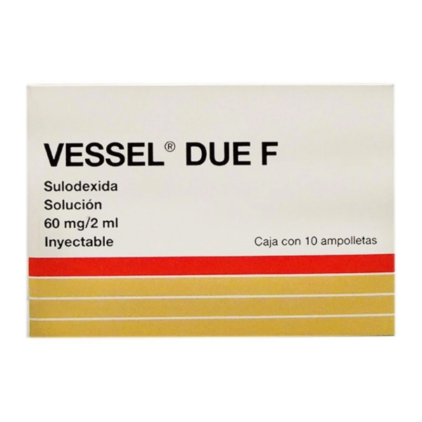 VESSEL DUE F 60 MG 2 ML 10 AMP - Flosamed