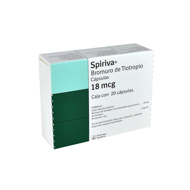 SPIRIVA 18 MCG 20 CAPS - Flosamed