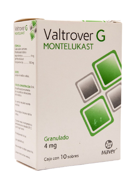 MONTELUKAST 4MG 10SOB GRANULADO VALTROVER-G MAVER - Flosamed