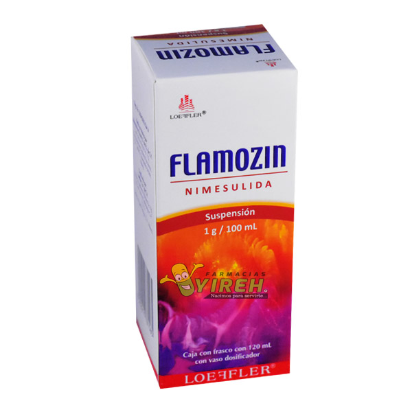 NIMESULIDA 1G/100ML SUSP 60ML FLAMOZIN LOEFFLER - Flosamed