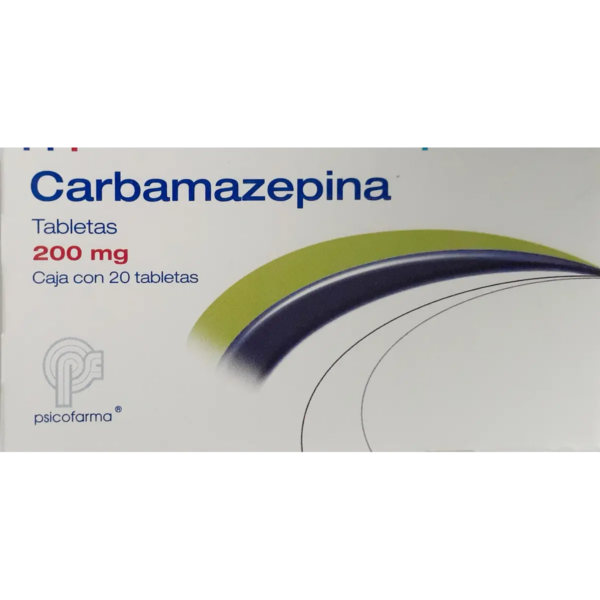 CARBAMAZEPINA 200MG 20TAB PSICOFARMA - Flosamed