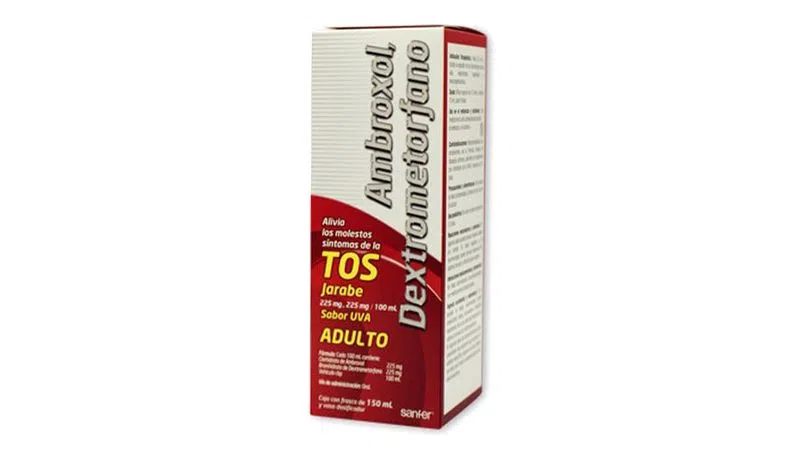 DEXTROMETORFANO/AMBROXOL 150ML SOL AD SANFER - Flosamed