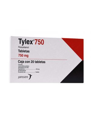 TYLEX 750MG 20TAB JANSSEN - Flosamed