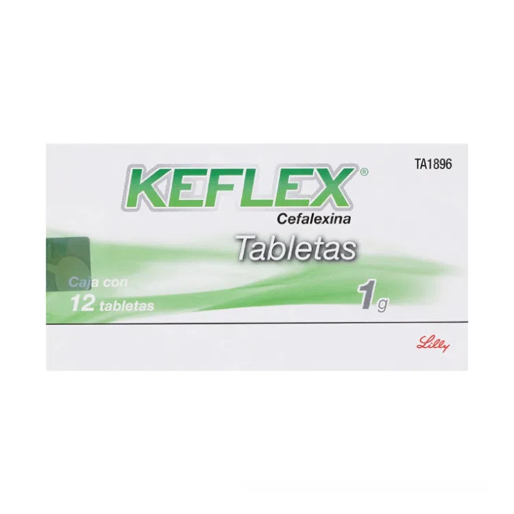 KEFLEX 1G C/12 TAB LILLY - Flosamed