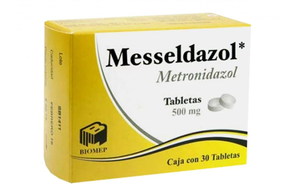 METRONIDAZOL 500MG 30TAB MESSELDAZOL BIOMEP - Flosamed