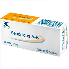 SENOSIDOS A-B 8.6MG 20TAB 187MG KENER - Flosamed