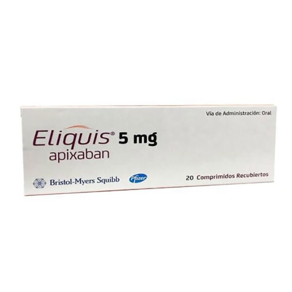 APIXABAN 5MG 60TAB PFIZER 010.000.5732.01.00 - Flosamed