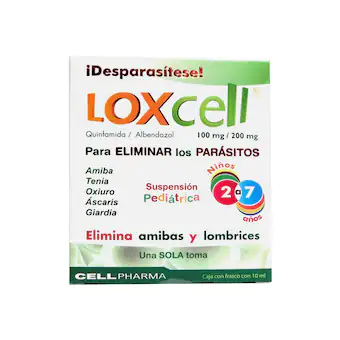 LOXCELL 200 100 MG PED SUSP 10 ML GRUPO MEDIFARMA - Flosamed
