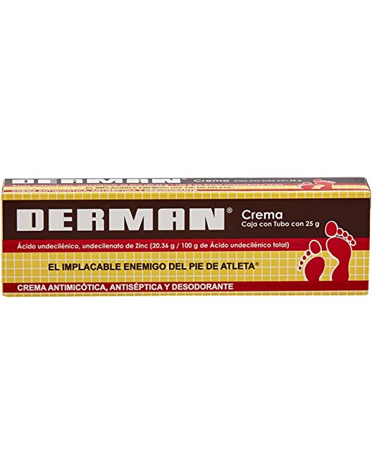 DERMAN CREMA TUBO C/25G - Flosamed