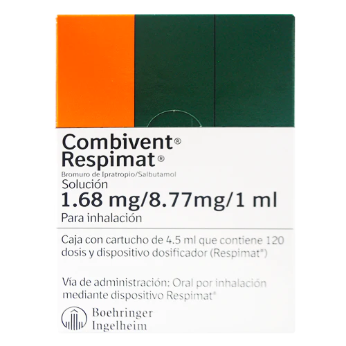 COMBIVENT RESPIMAT 1.68MG/8.77MG/1ML AEROSOL 5ML BOEHRINGER INGELHEIM ...
