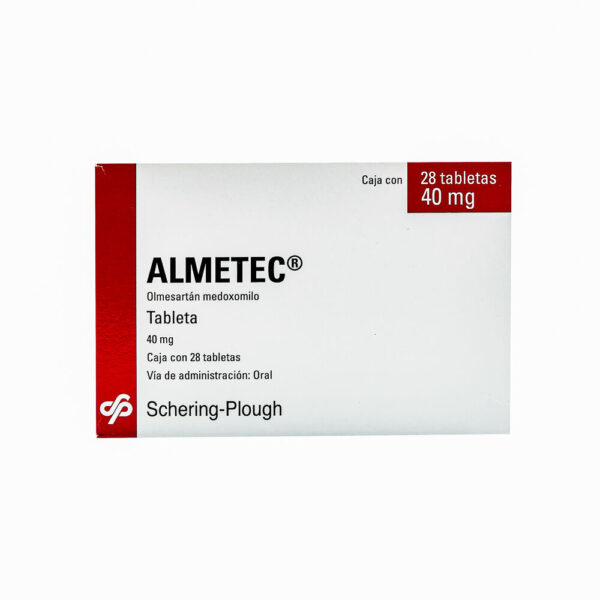 ALMETEC (OLMESARTAN) 40 MG 28 TAB - Flosamed