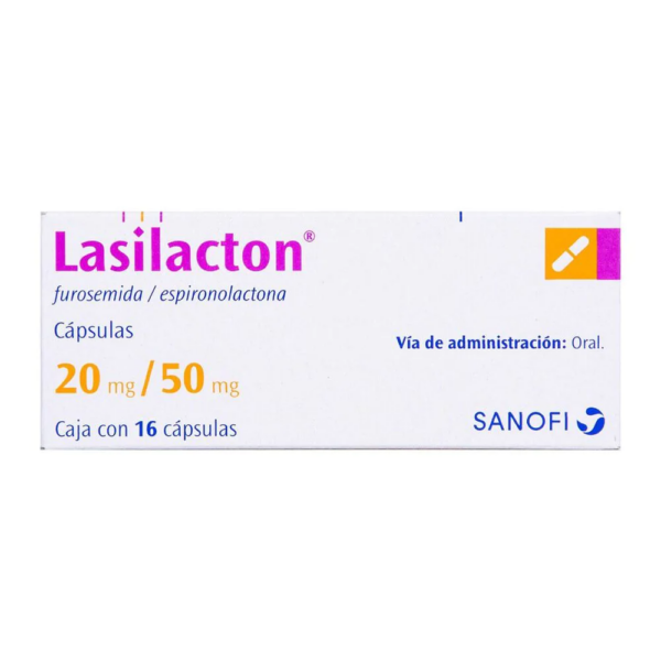 LASILACTON 50/20MG 16CAP SANOFI - Flosamed