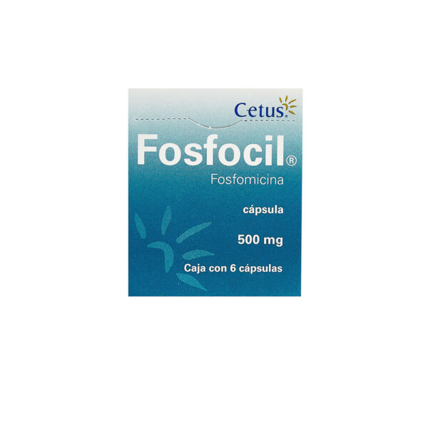 FOSFOCIL 500MG C/6 CAPS CETUS - Flosamed
