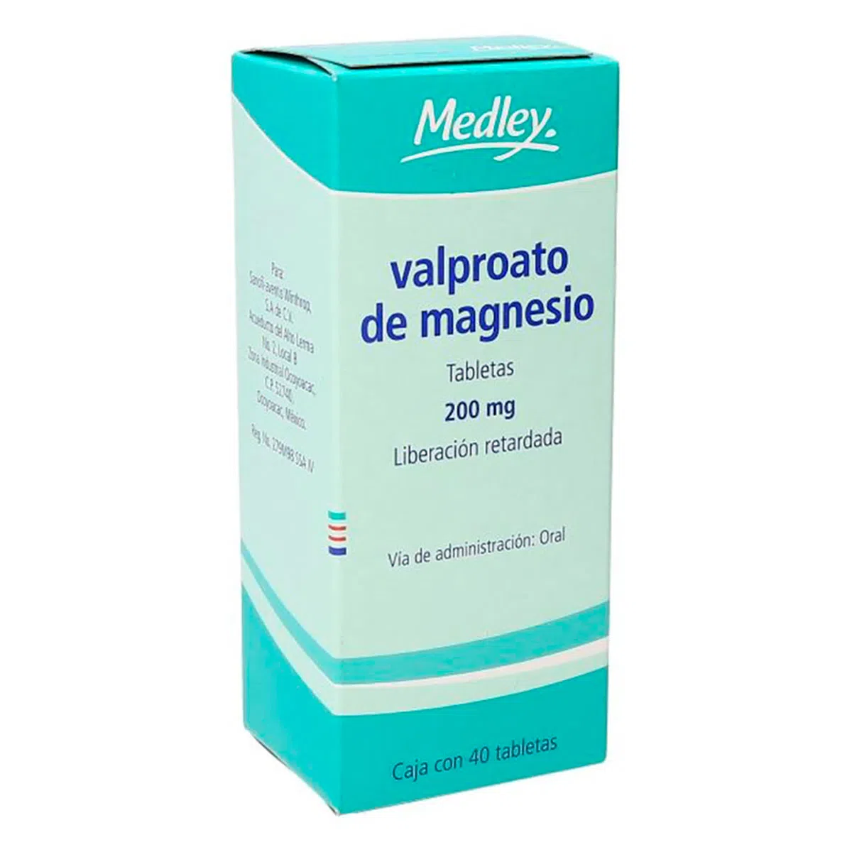 VALPROATO DE MAGNE 200MG 40TAB MEDLEY - Flosamed