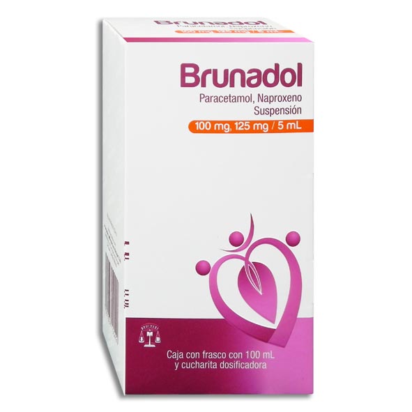 NAPROXENO/PARECET SUSP 100 ML BRUNADOL BRULUART - Flosamed