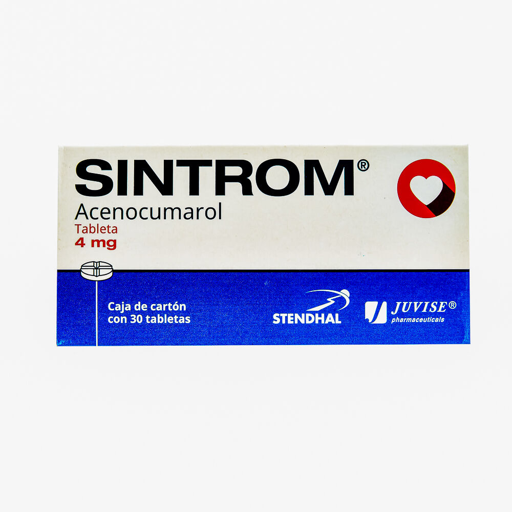 SINTROM 4MG 30TAB STENDHAL - Flosamed