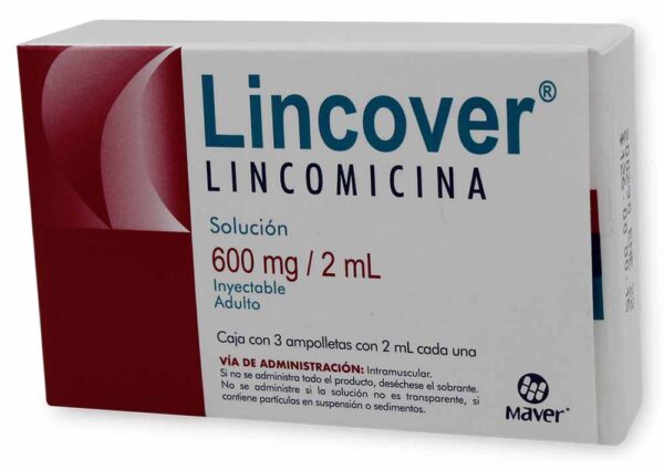 LINCOMICINA 600MG 3AMP LINCOVER MAVER - Flosamed