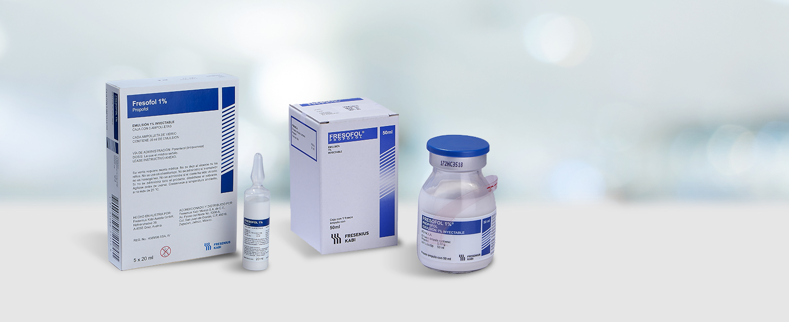 FRESOFOL 1% 5 AMP 20ML FRESENIUS KABI - Flosamed