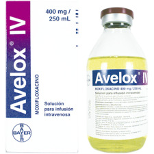 AVELOX IV 400MG 250ML BAYER - Flosamed