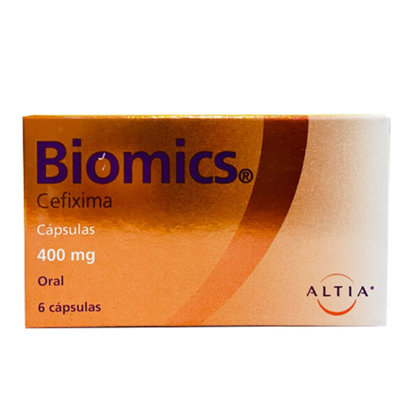 BIOMICS 400 MG 6 CAP ALTIA - Flosamed