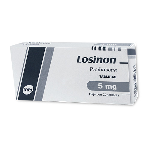 PREDNISONA 5MG 20TAB LOSINON IQFA - Flosamed